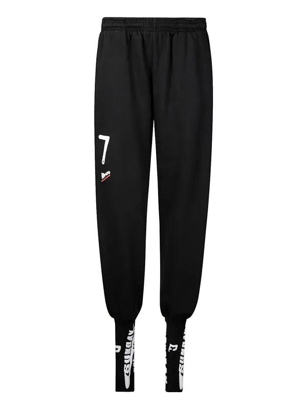 PROTOTYPES Logo-print Track Pants - Black