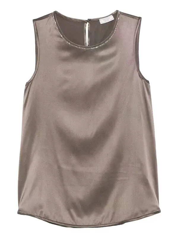 Peserico Punto Luce-detail Top - Brown