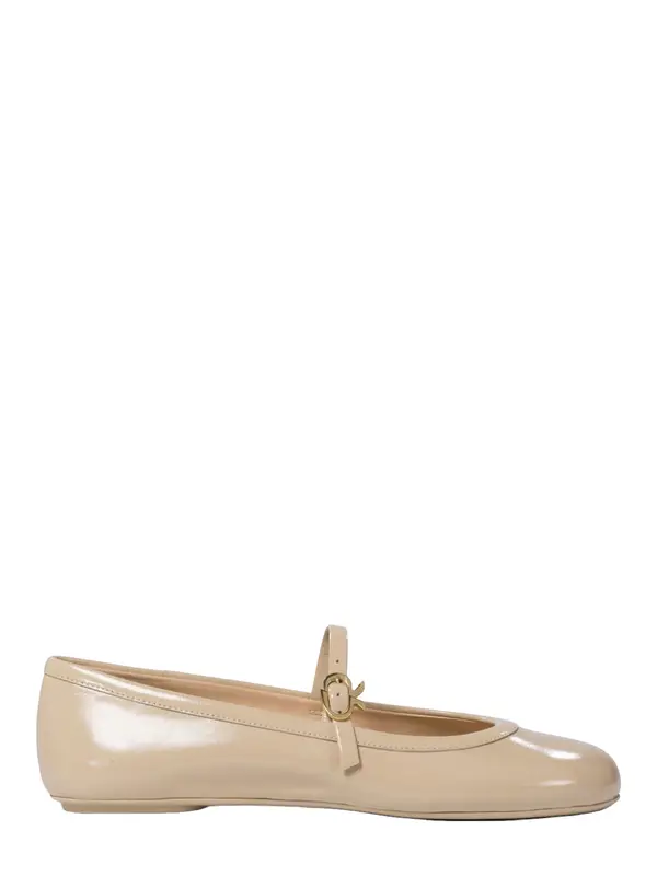 GIANVITO ROSSI Carla Ballerinas - Neutrals