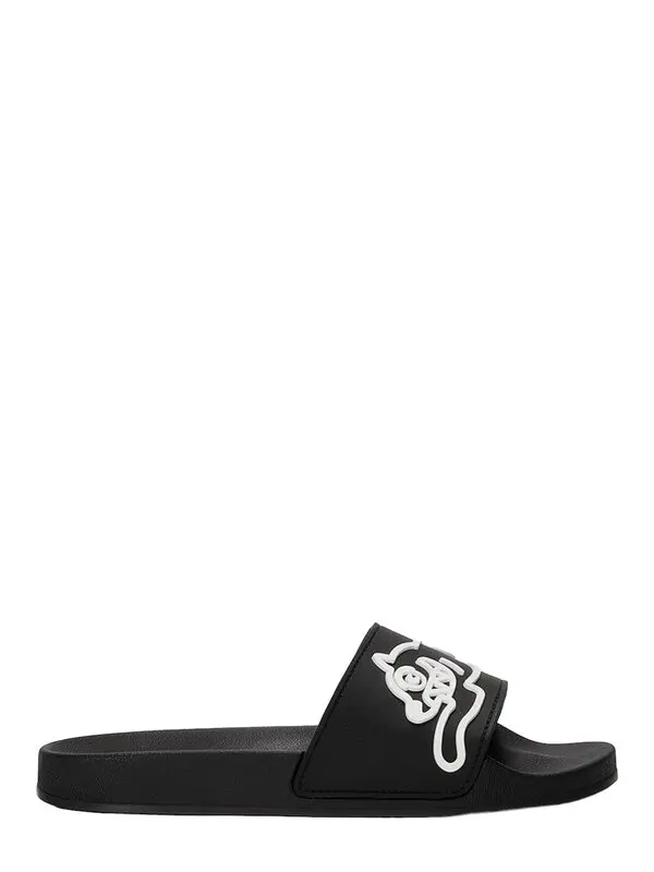 ICECREAM Embossed Slides - Black