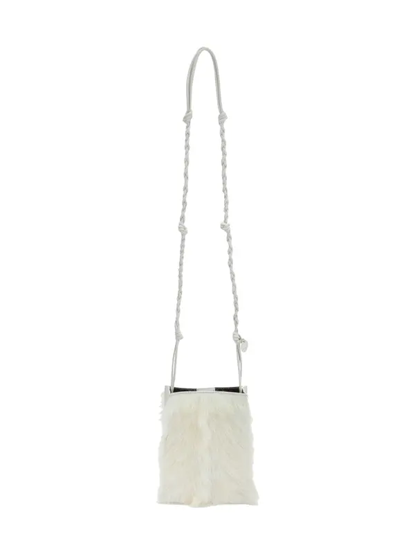 JIL SANDER Small Tangle Body Bag - White
