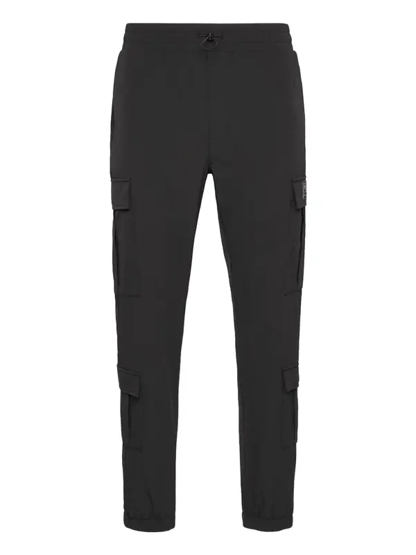 PLEIN SPORT Logo-print Track Pants - Black