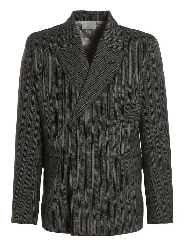 VTMNTS Double-breasted Blazer - Grey