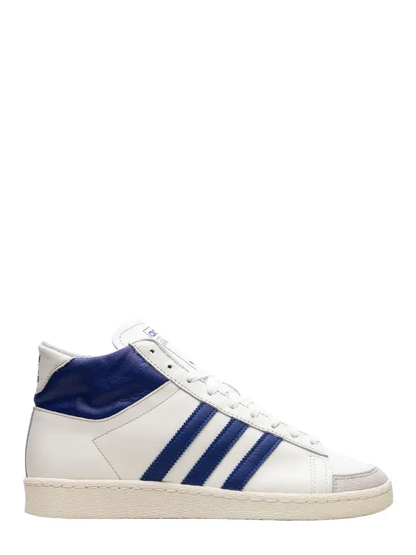 Adidas Jabbar Hi Off Collegiate Royal Sneakers - White