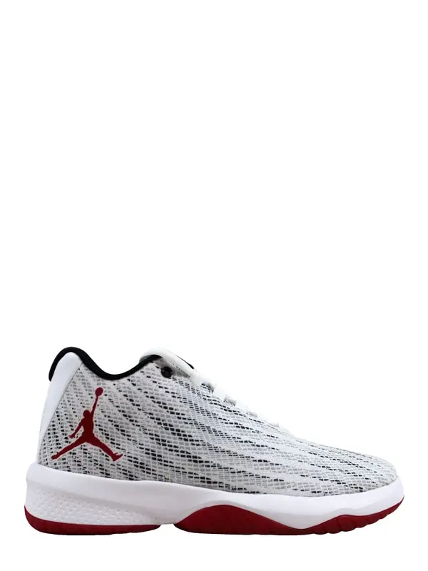 JORDAN B. Fly Athletic Sneakers - White/gym Red/black