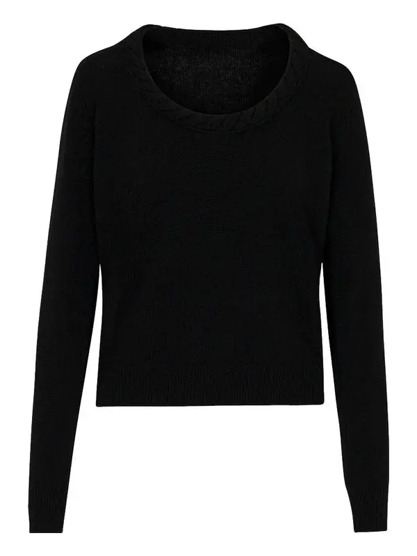 Rebecca Taylor Frankel Sweater - Black