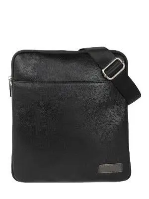 BUGATTI Contrast Crossbody Bag - Black