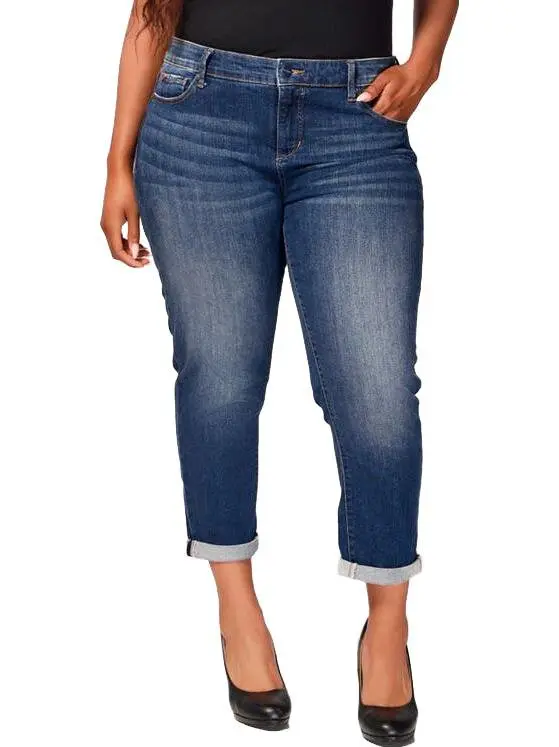 SLINK JEANS Relaxed Fit Boyfriend Jeans - Eleanor