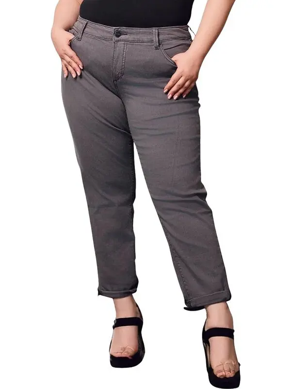 SLINK JEANS Boyfriend Jeans - Grey