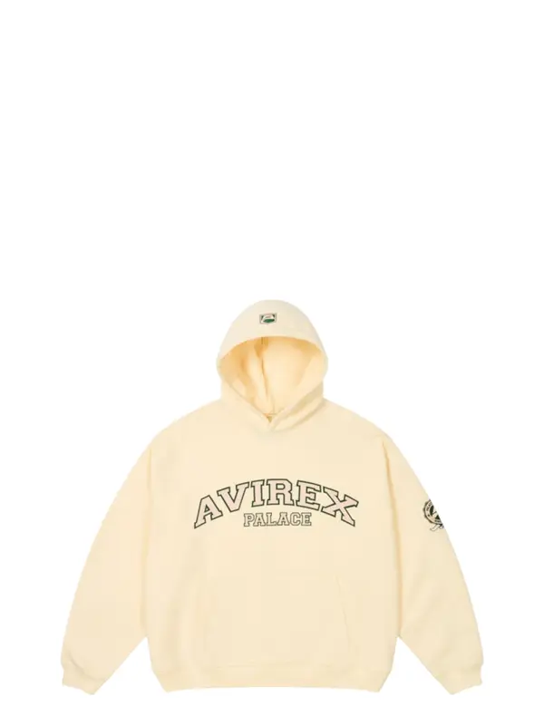 PALACE Avirex Hood - Off White