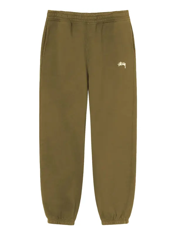 StÜssy Stock Logo Sweatpant 'olive - Green