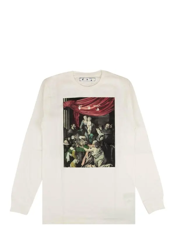 Off-White Caravaggio Painting Long-sleeve Tee - White