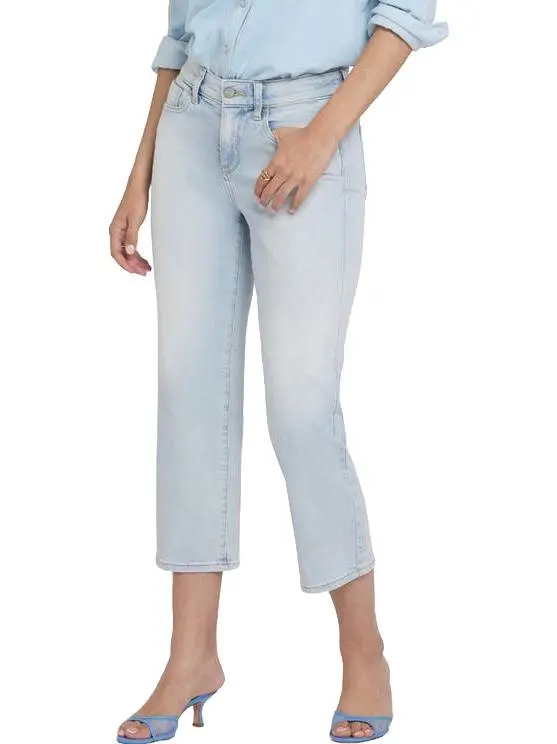 NYDJ Piper Crop Straight Leg Jeans - Desert Shoreline