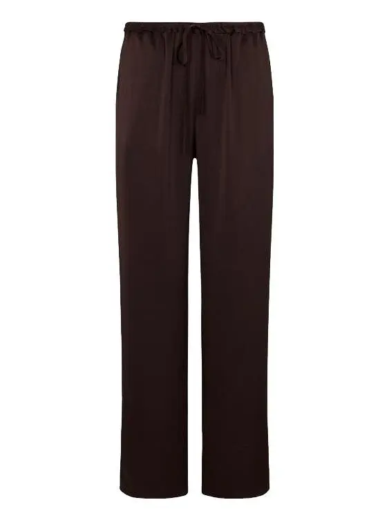 Rebecca Taylor Gianna Wide Leg Pant - Raisin