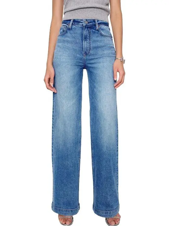 REFORMATION Bex Wide Leg Jeans - Woods