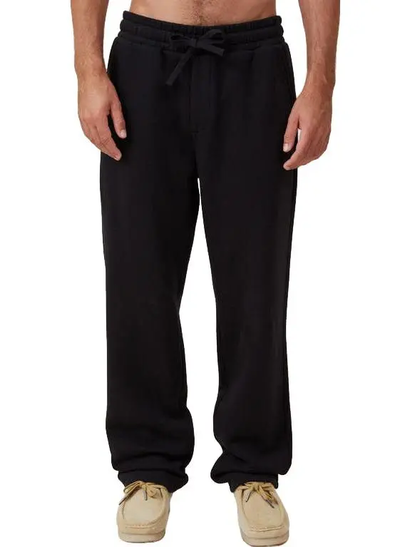 COTTON ON Relaxed Track Pant - Black