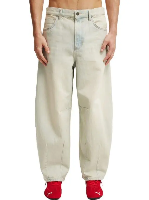COTTON ON Baggy Balloon Rigid Jeans - Solar Blue