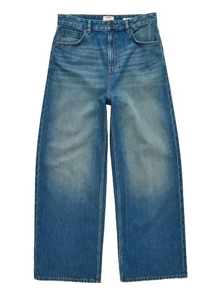 COTTON ON Super Baggy Rigid Denim Jeans - Nolita Blue