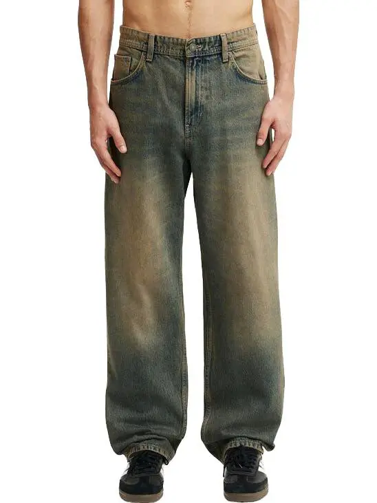 COTTON ON Baggy Fit Jeans - Curse Blue