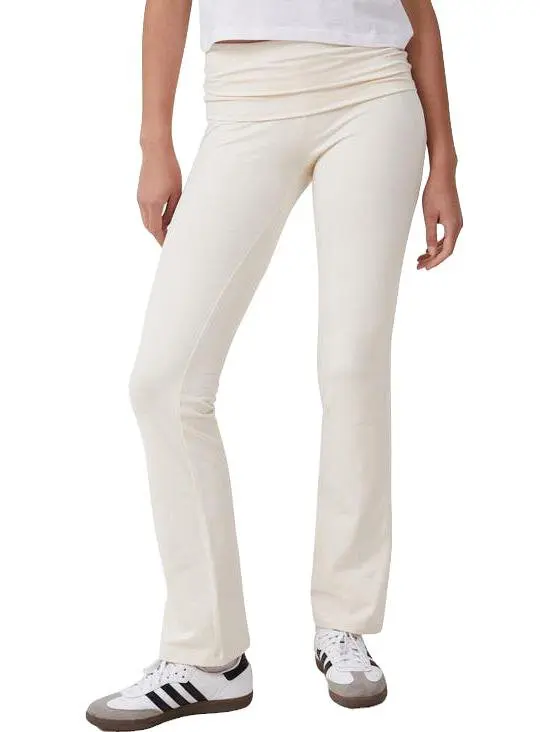 COTTON ON Bella Bootleg Pant - Coconut