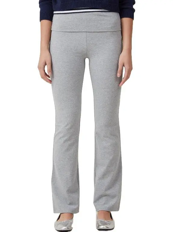 COTTON ON Bella Bootleg Pant - Grey Marle