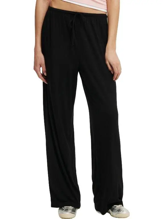 COTTON ON Blair Wide Leg Pant - Black