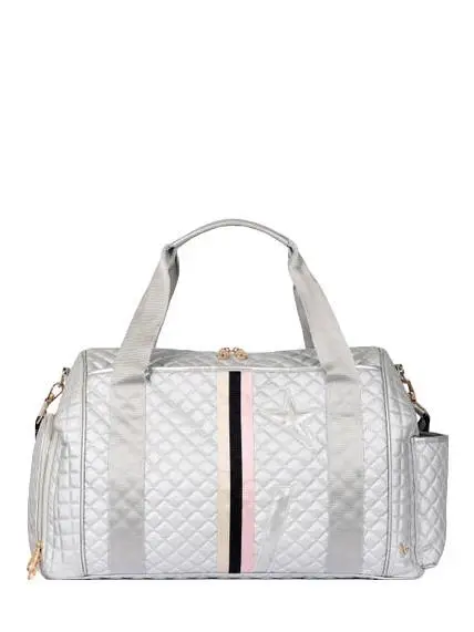 VOLÉE Weekender Duffle Bag - Silver