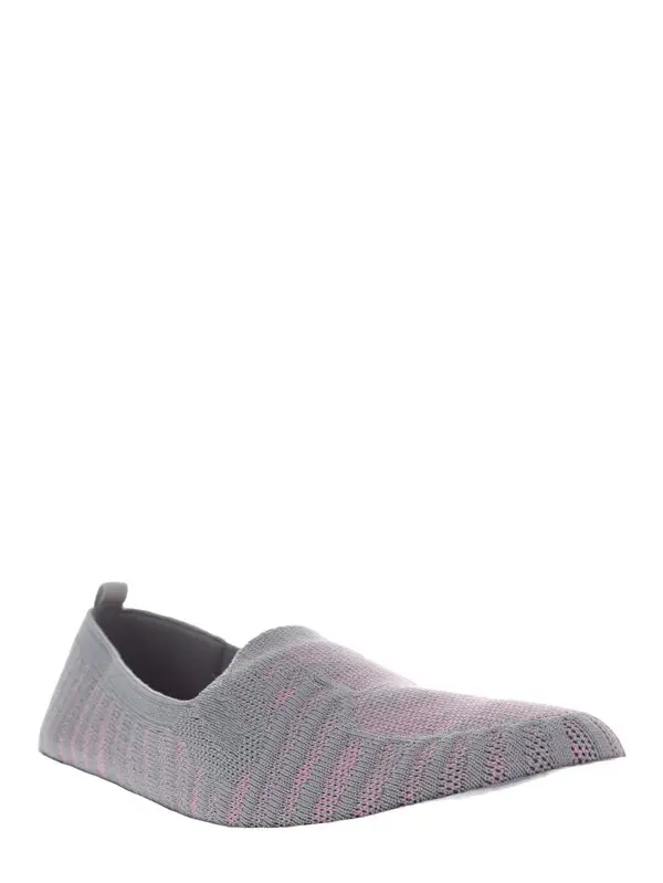 PROPET Travelfit Slip-on Sneaker - Grey/ Pink Fabric
