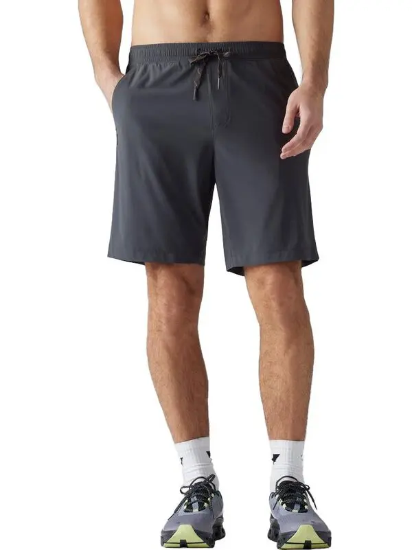 RHONE Pursuit 9-inch Lined Shorts - Asphalt