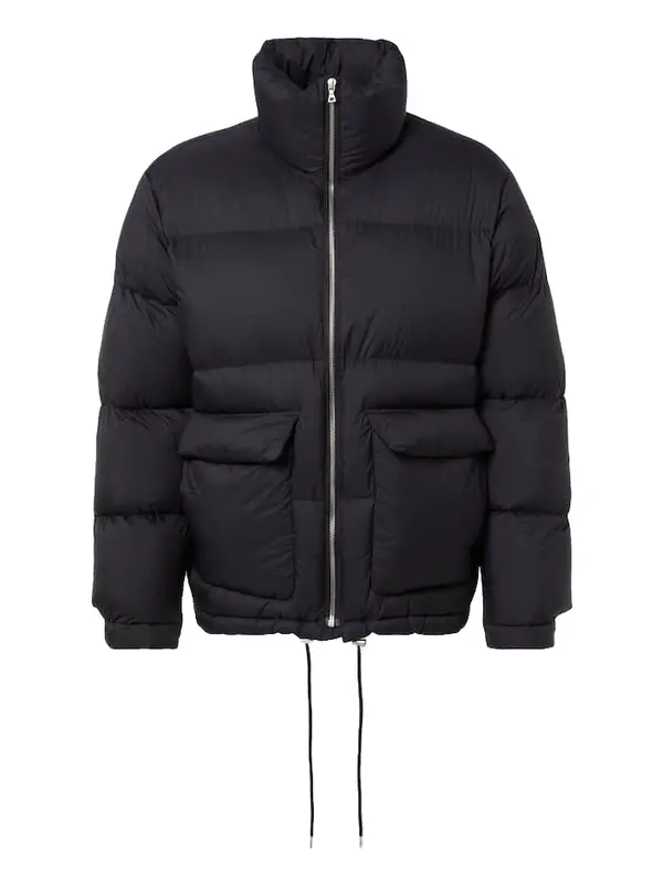 Auralee Ripstop Down Jacket - Black