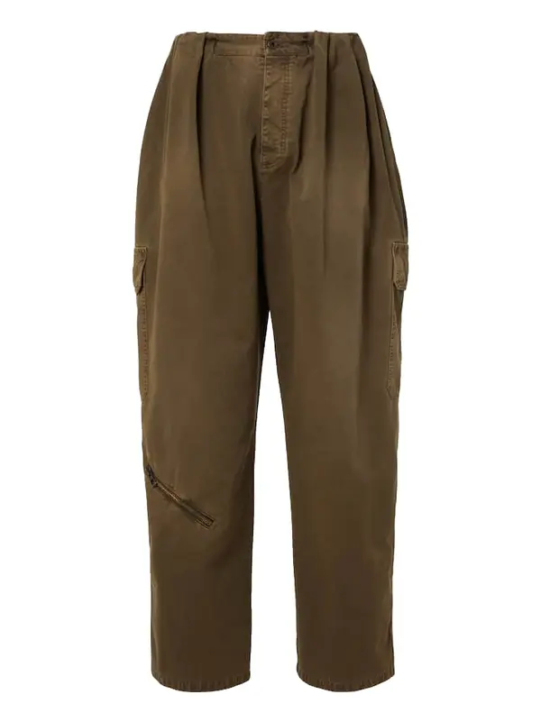 Loewe Balloon Cargo Pants - Green
