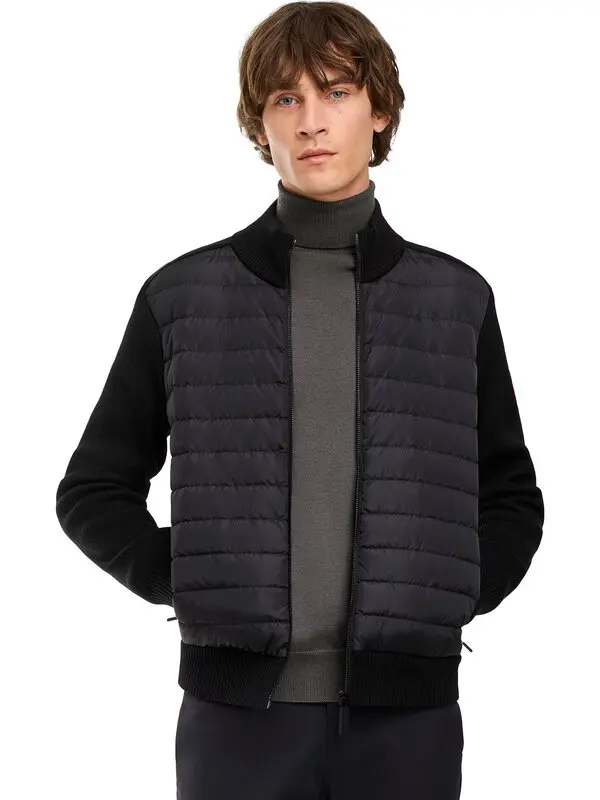Canada Goose Hybridge Knit Jacket - Black