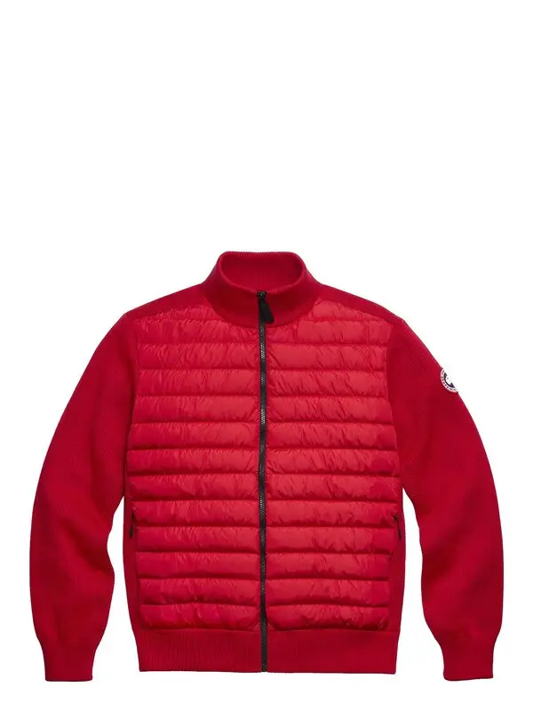 Canada Goose Hybridge Knit Jacket - Carmine Red