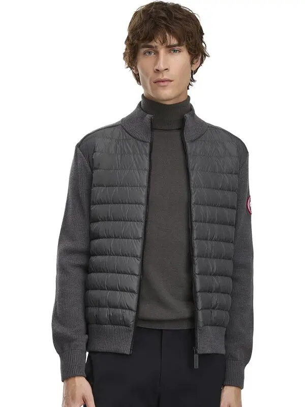 Canada Goose Hybridge Knit Jacket - Iron Grey