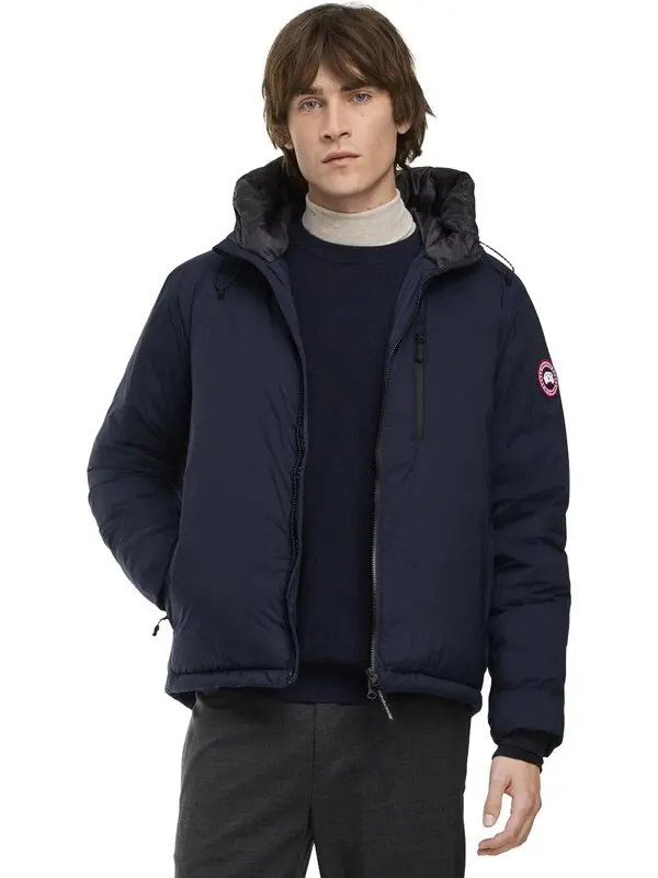 Canada Goose Lodge Windproof Hoodie - Atlantic Nvy