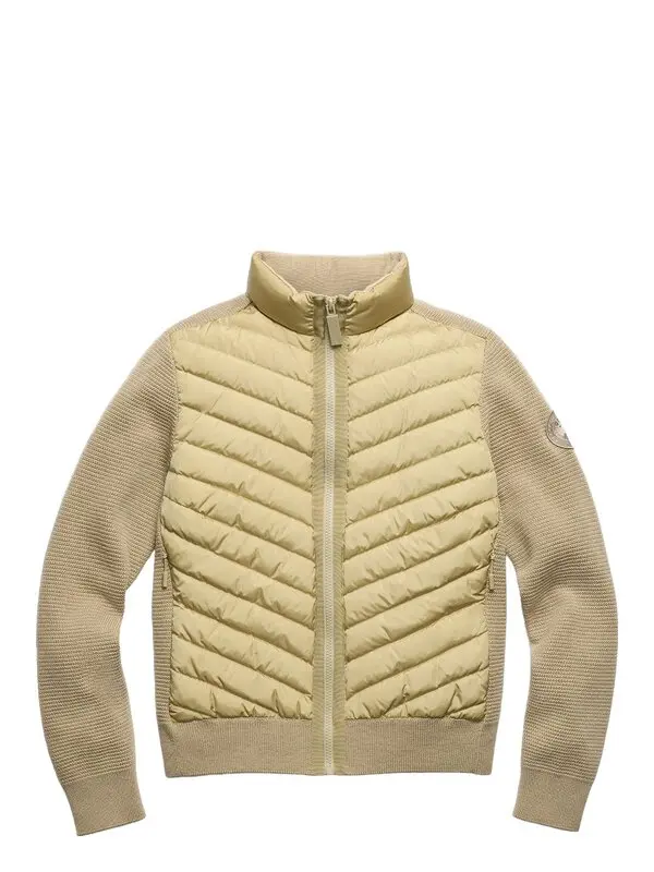 Canada Goose Hybridge Knit Jacket - Ecru Beige