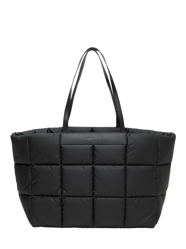 VEECOLLECTIVE Porter Quilted East-west Tote Bag - Black