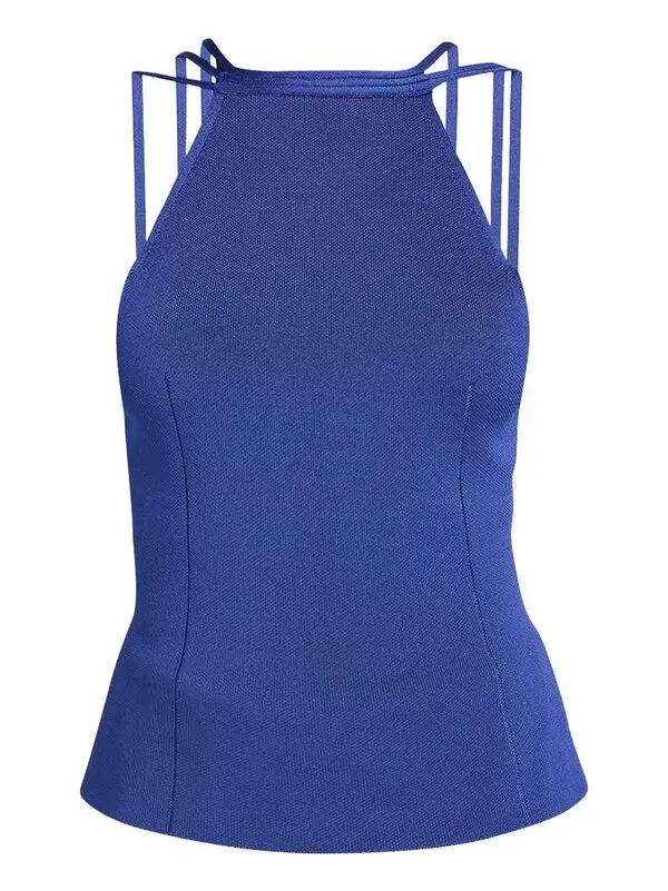 Giorgio Armani Strappy Tank Top - Blue