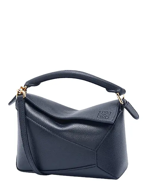 Loewe Puzzle Edge Mini Cross-body Bag - Deep Navy