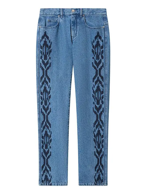 Isabel Marant Lewys Corduroy Pants - Blue