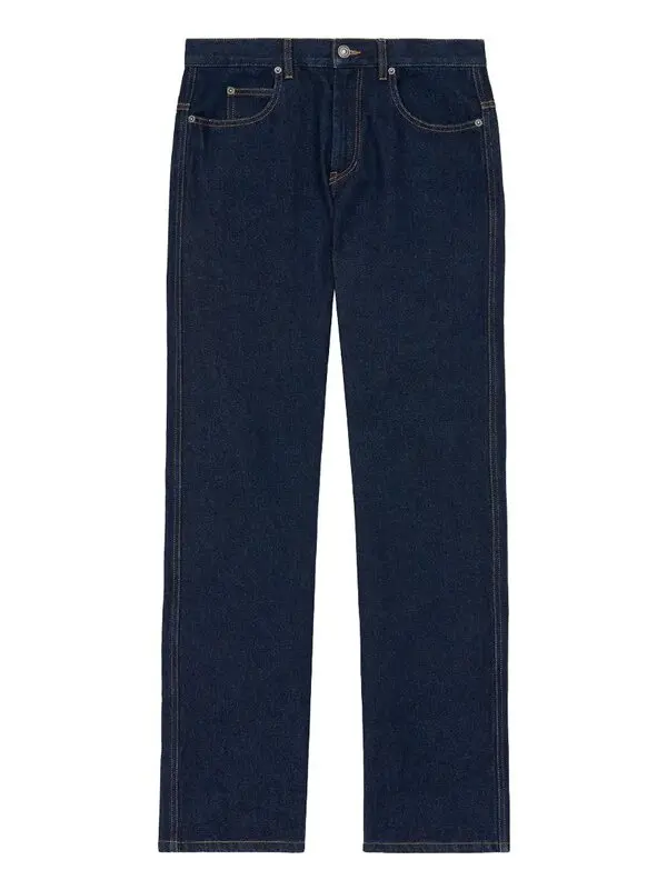 Isabel Marant Étoile Lewys Fitted Jeans - Dark Midnight