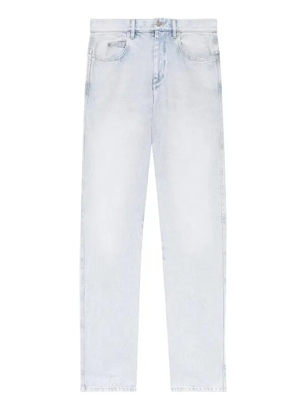 Isabel Marant Lewys Denim Jeans - Light Blue