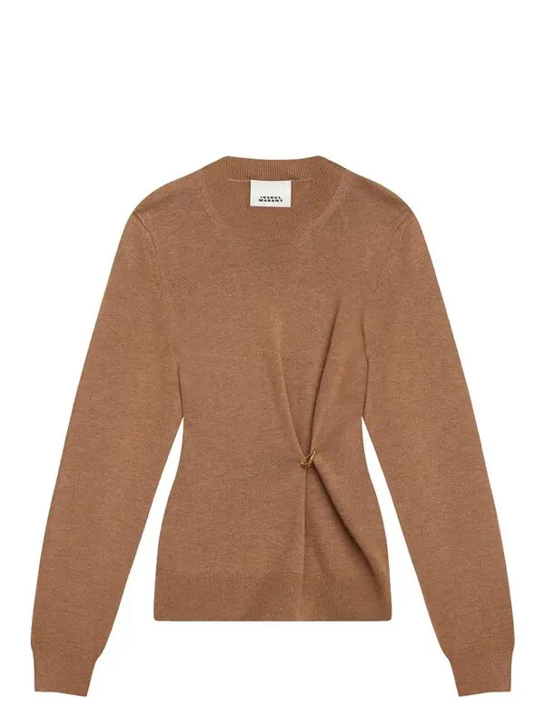 Isabel Marant Cosima Sweater - Camel