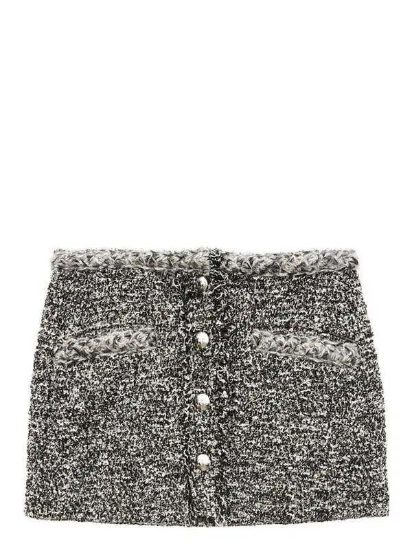 Isabel Marant Gleny Mini Skirt - Black/ecru