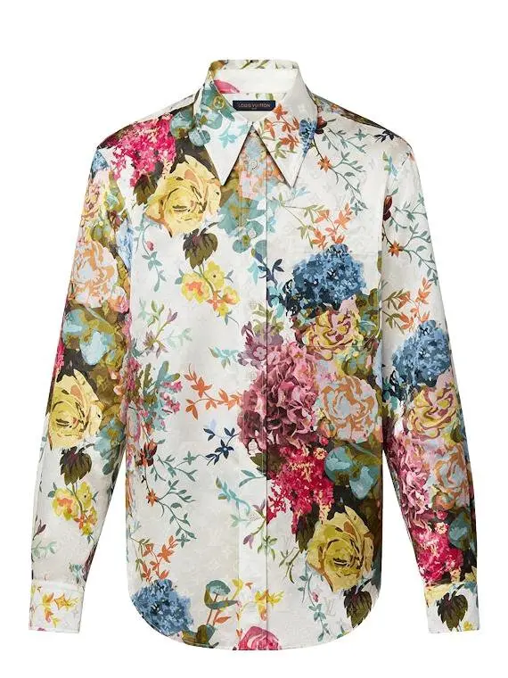 LOUIS VUITTON Flower Tapestry Classic Shirt - Multicolor
