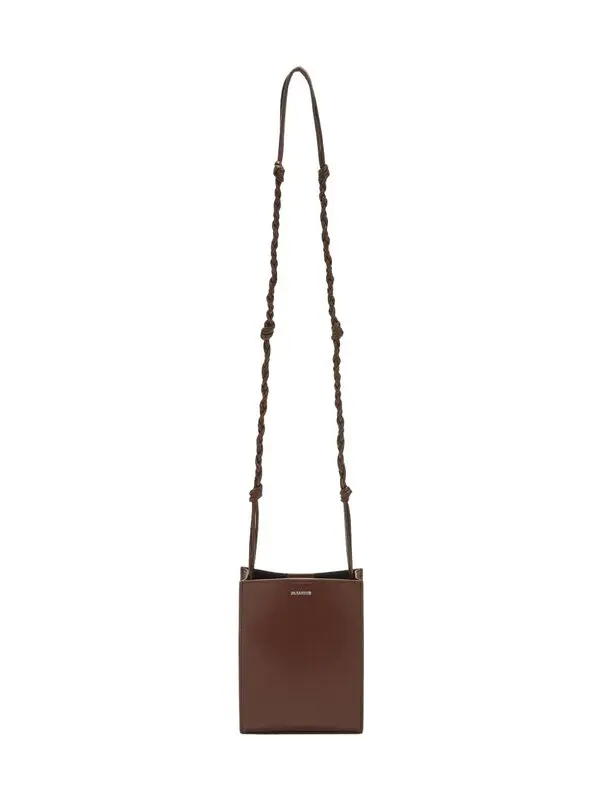 JIL SANDER Small Tangle Shoulder Bag - Brown