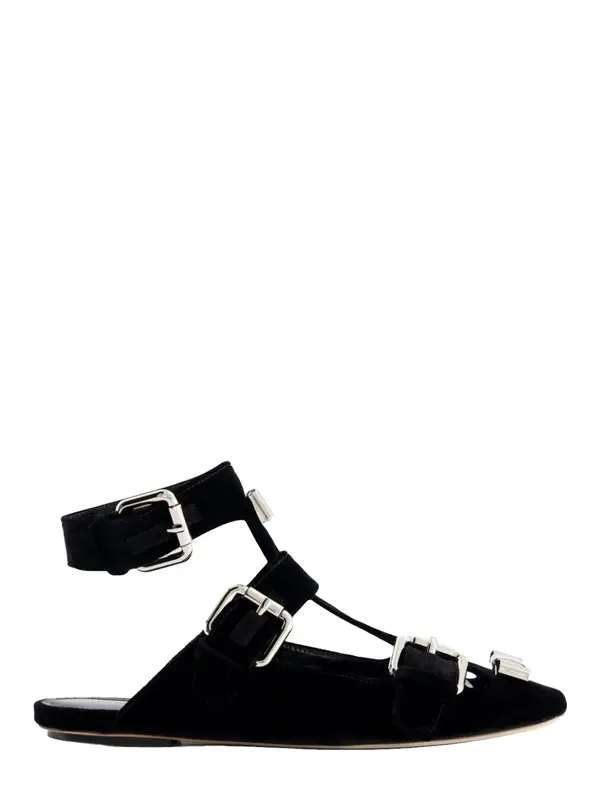 Giambattista Valli Buckled Sandals - Black