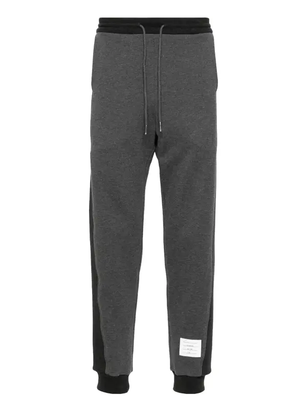 Thom Browne Mid-rise Track Trousers - Grey