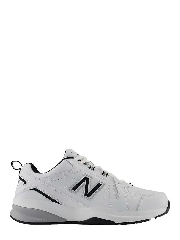 NEW BALANCE 608v5 - White/black/silver Metallic