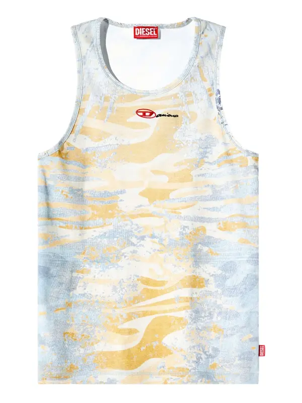 DIESEL X Damiano David T-lifty Tank Top - Blue